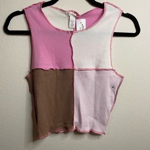 Tilly's | Tops | Get 2 Offnwt Tillys Full Tilt Color Blocked Cropped ...